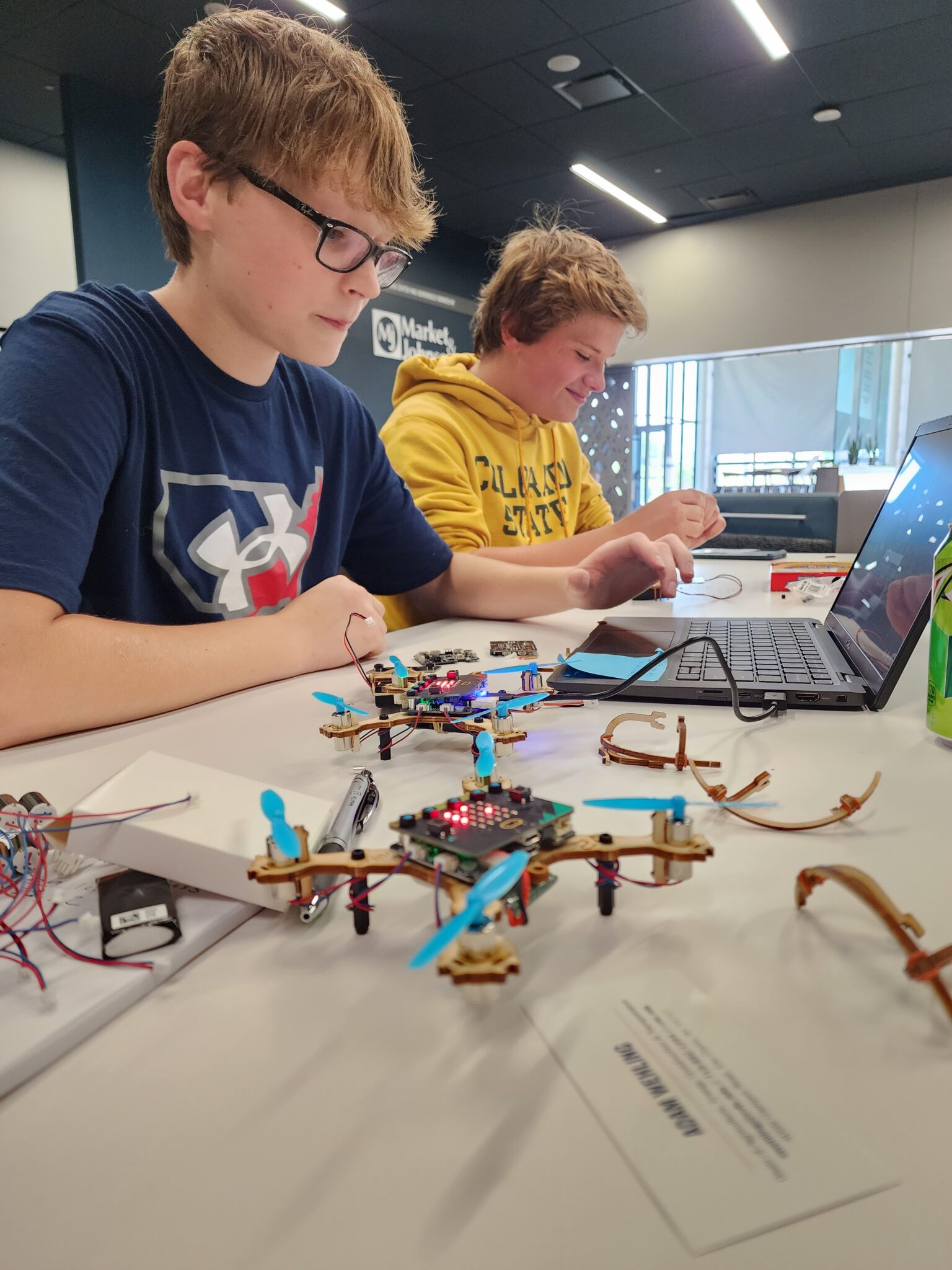 HS Students Build, Code, Fly Drones During CVTC Camp ⋆ 715Newsroom.com