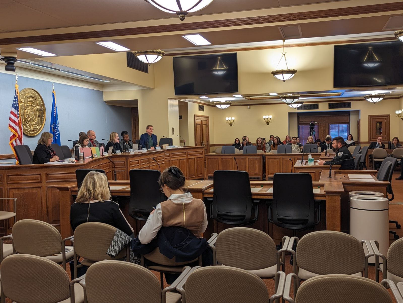 Sheriff Hakes Testifies for Senate Bill, Victim Advocacy ⋆ 715Newsroom.com