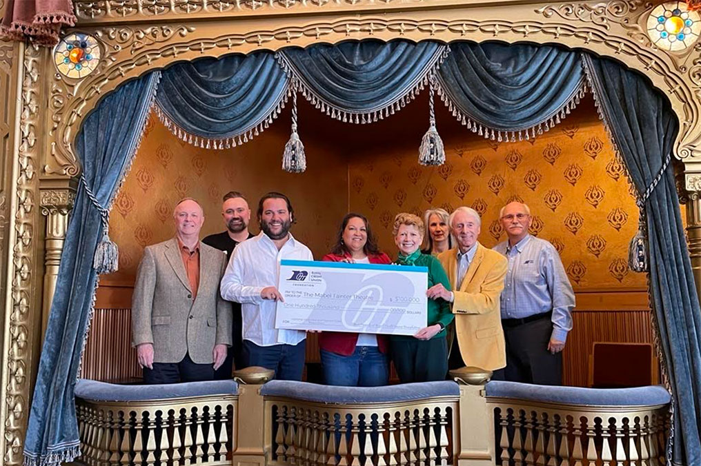 RCU Foundation Raises the Curtain on Gift to the Mabel Tainter Theatre ...